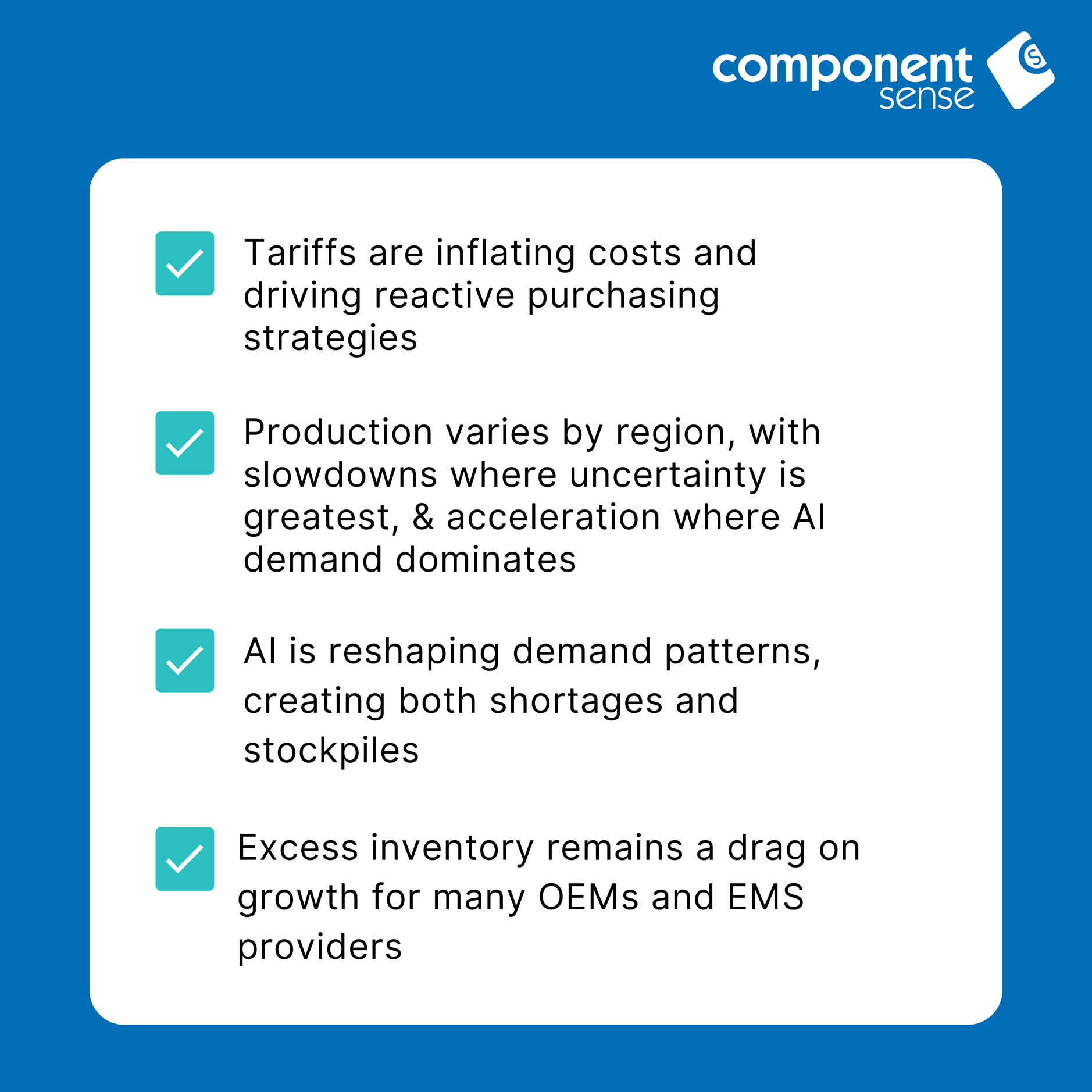 2025 Mid-Year Electronics Industry Trends | Component Sense